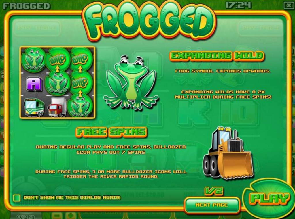 Frogged Slot - Play Frogged By Rival