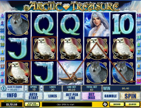 Arctic Treasure Slot - Play Arctic Treasure By Playtech