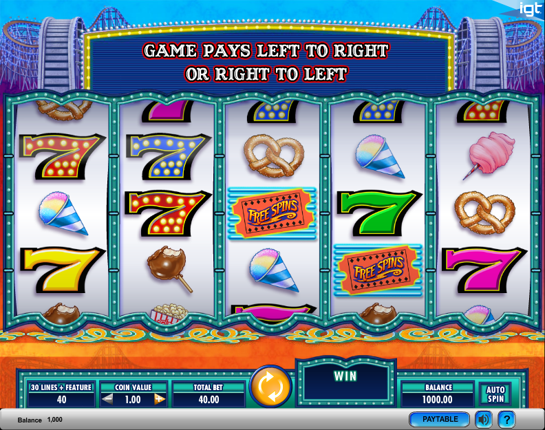 Cash Coaster Slot - Play Cash Coaster By IGT