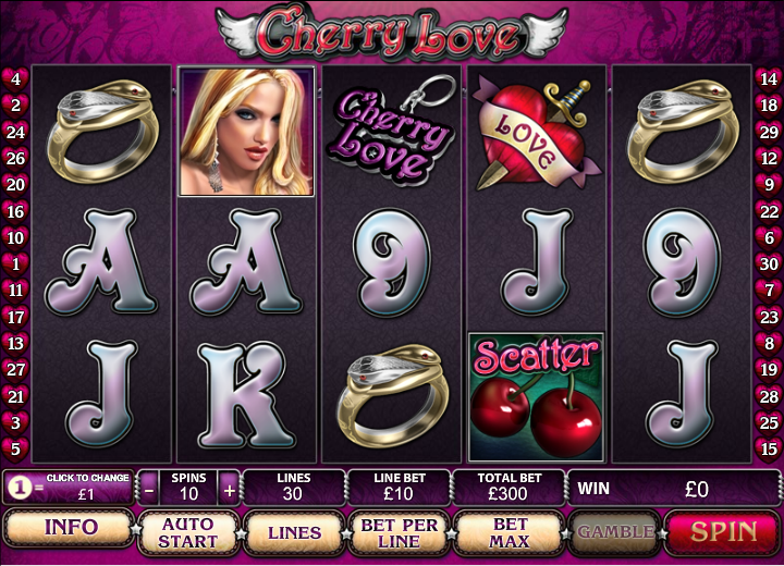 Cherry Love Slot - Play Cherry Love By Playtech