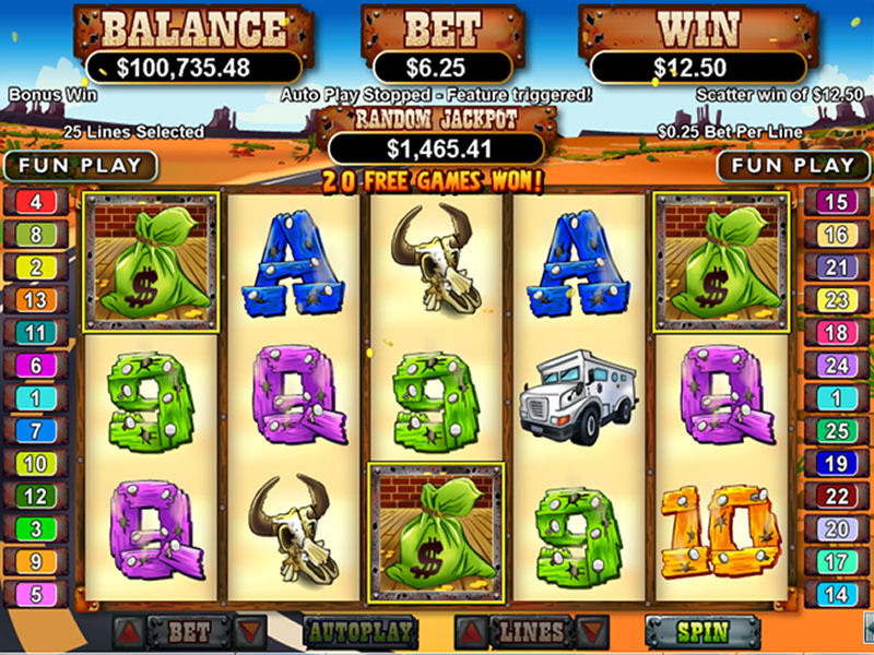 Coyote Cash Slot - Play Coyote Cash By Realtime Gaming