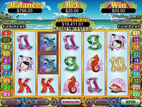 Crystal Waters Slot - Play Crystal Waters By Realtime Gaming