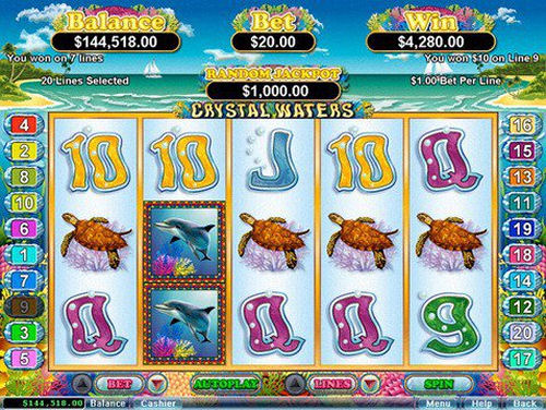 Crystal Waters Slot - Play Crystal Waters By Realtime Gaming