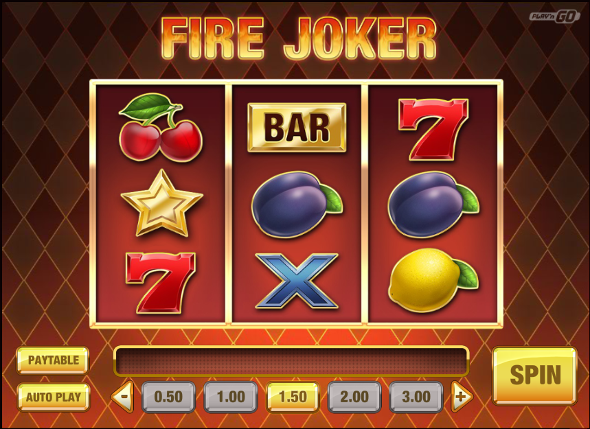 Fire Joker Slot - Play Fire Joker By Play n GO