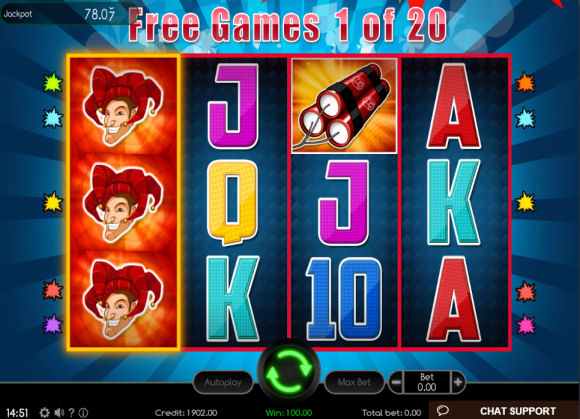 Joker Explosion Slot - Play Joker Explosion By Wazdan Games