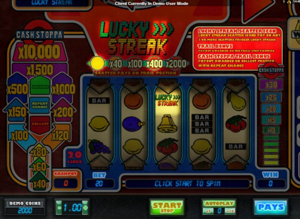 Lucky Streak Slot - Play Lucky Streak By Big Time Gaming