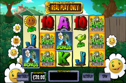 Plants Vs Zombies Slot - Play Plants Vs Zombies By Spielo G2
