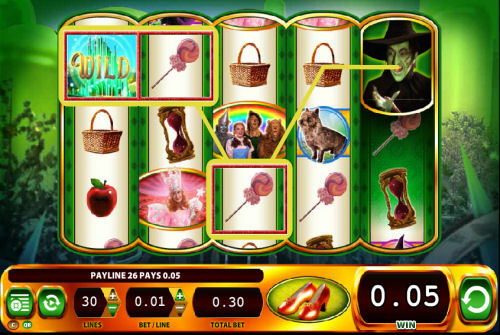 Wizard of Oz Ruby Slippers Slot - Play Wizard of Oz Ruby Slippers By ...