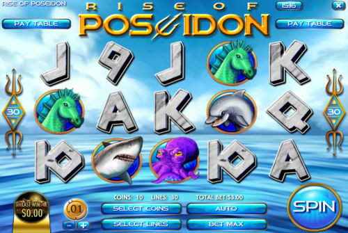 Rise of Poseidon Slot - Play Rise of Poseidon By Rival