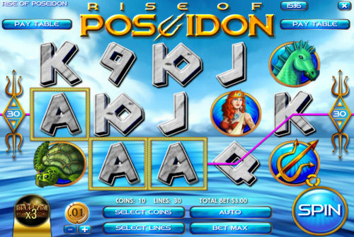 Rise of Poseidon Slot - Play Rise of Poseidon By Rival