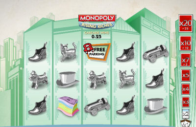 Monopoly Rising Riches Slot - Play Monopoly Rising Riches By Gamesys