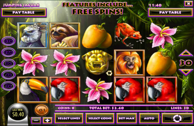 Jumping Jaguar Slot - Play Jumping Jaguar By Rival