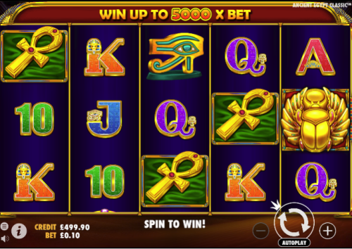 Ancient Egypt Classic Slot - Play Ancient Egypt Classic By Pragmatic