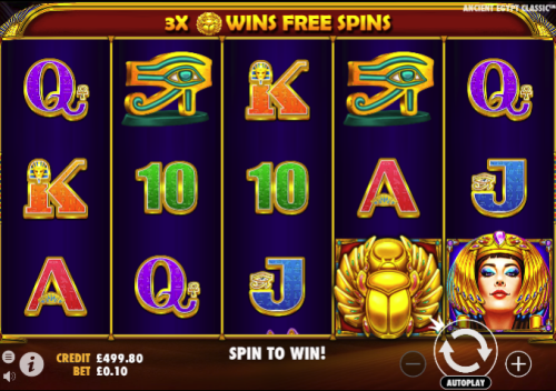 Ancient Egypt Classic Slot - Play Ancient Egypt Classic By Pragmatic