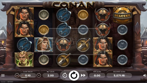 Conan Slot - Play Conan By NetEnt