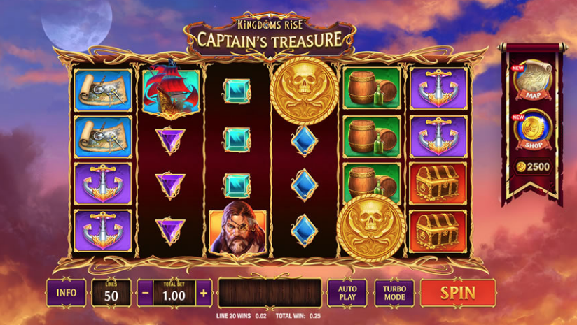 Kingdoms Rise: Captain’s Treasure Slot - Play Kingdoms Rise: Captain’s ...