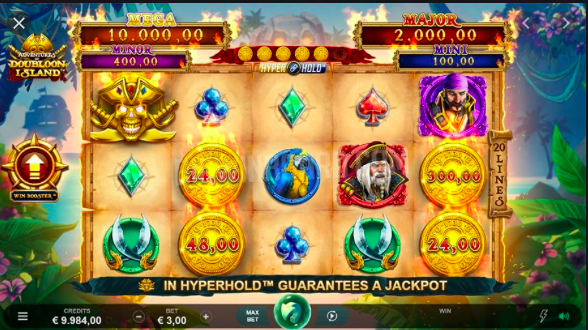 Adventures of Doubloon Island Slot - Play Adventures of Doubloon Island ...