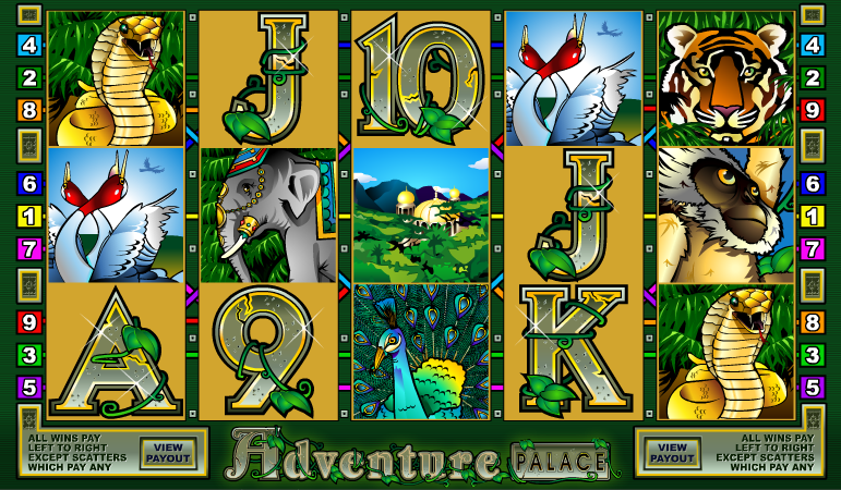 Adventure Palace Slot Sites - Play Adventure Palace By Microgaming