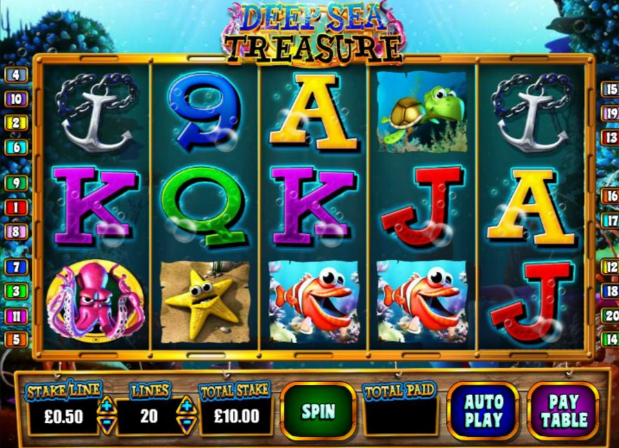 Deep Sea Treasure Slot - RTP, Bonus & UK Casinos - Slotfruit